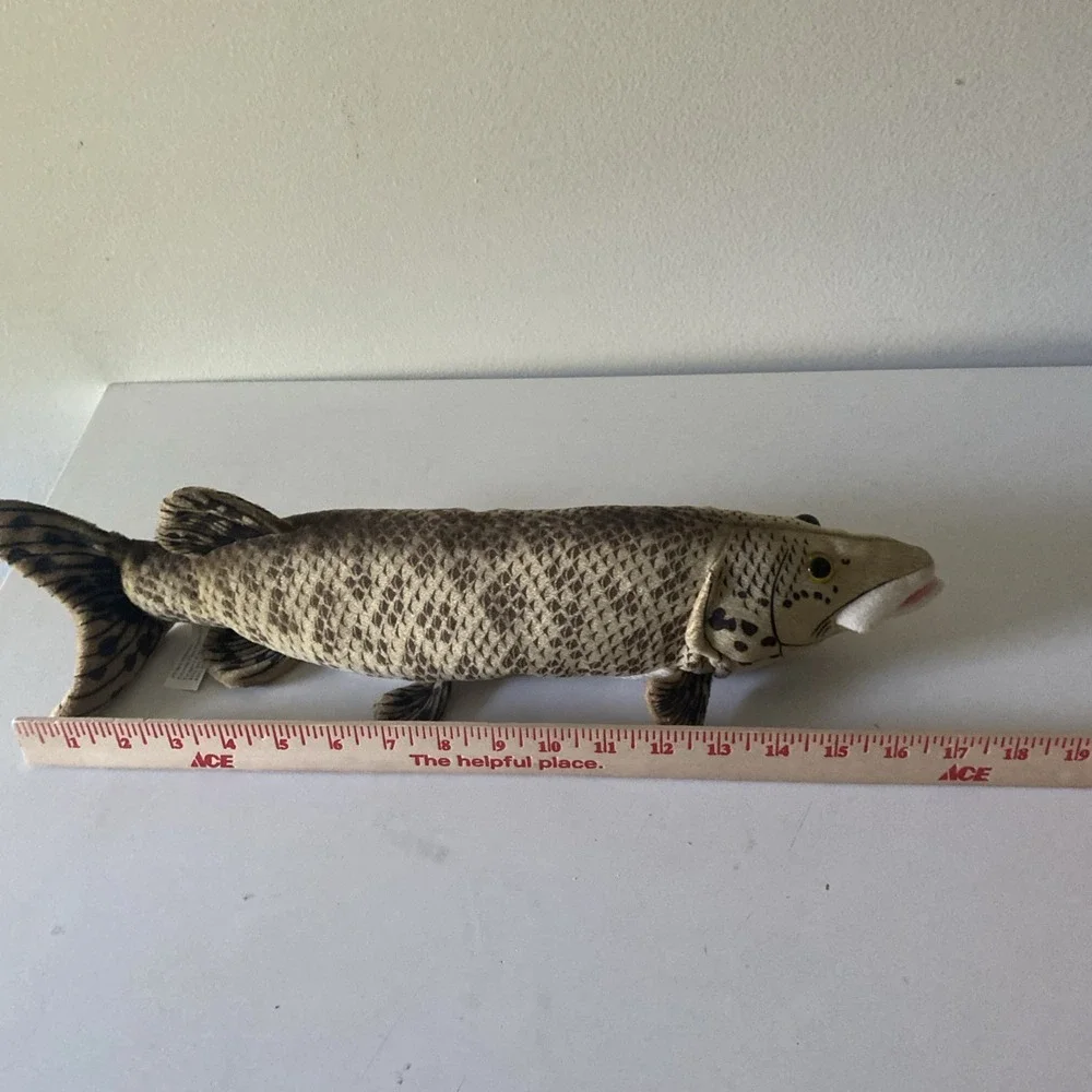 Cabin critters | Toys | Cabin Criters Muskellunge Plush Toy Realistic ...